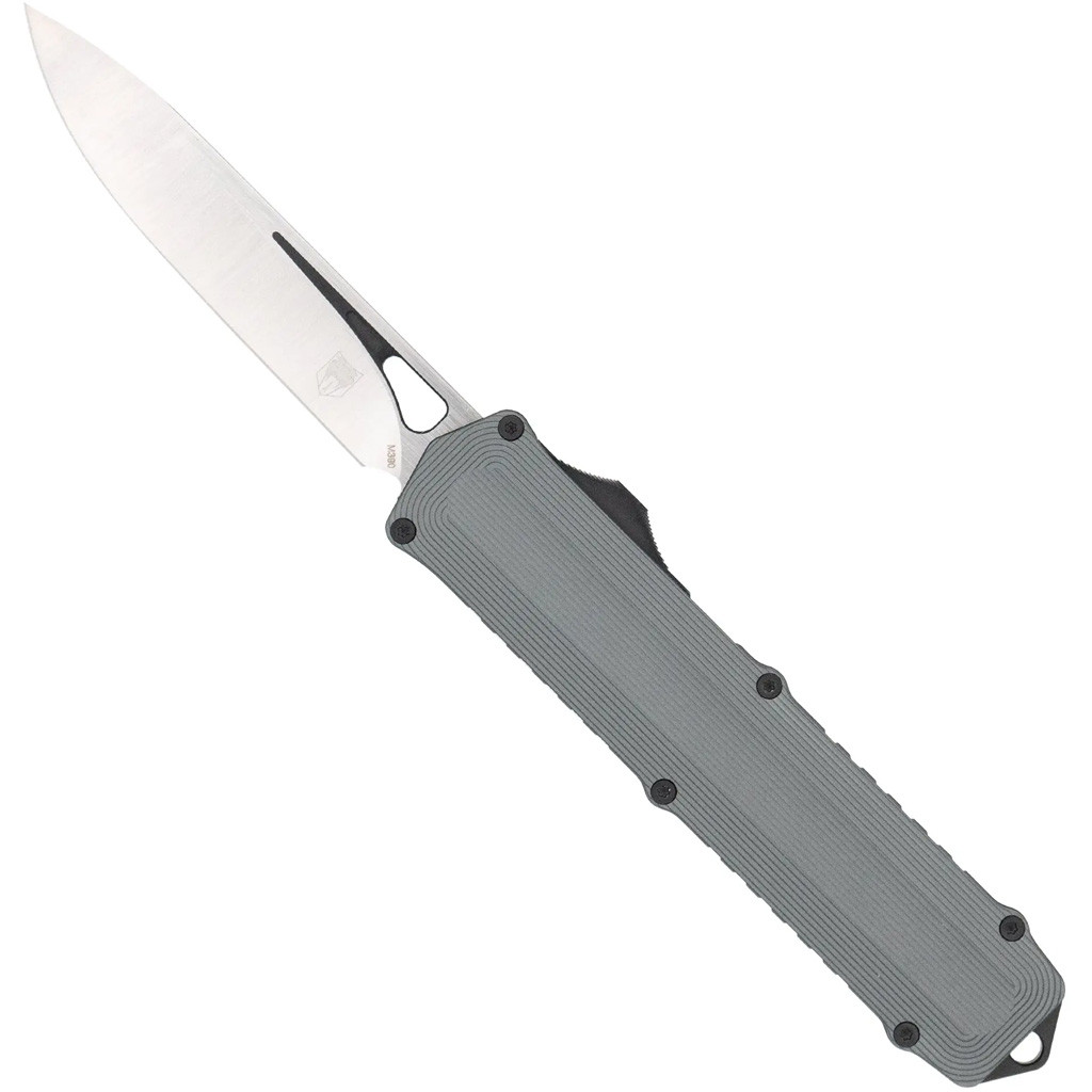CobraTec Chameleon Grey, OTF Blade | Tombstone Tactical