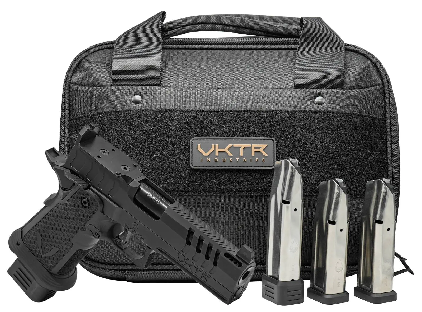 VKTR V-5004-4117-002 VKP PRO Double Stack 1911 Ported Bull Barrel 9mm ...