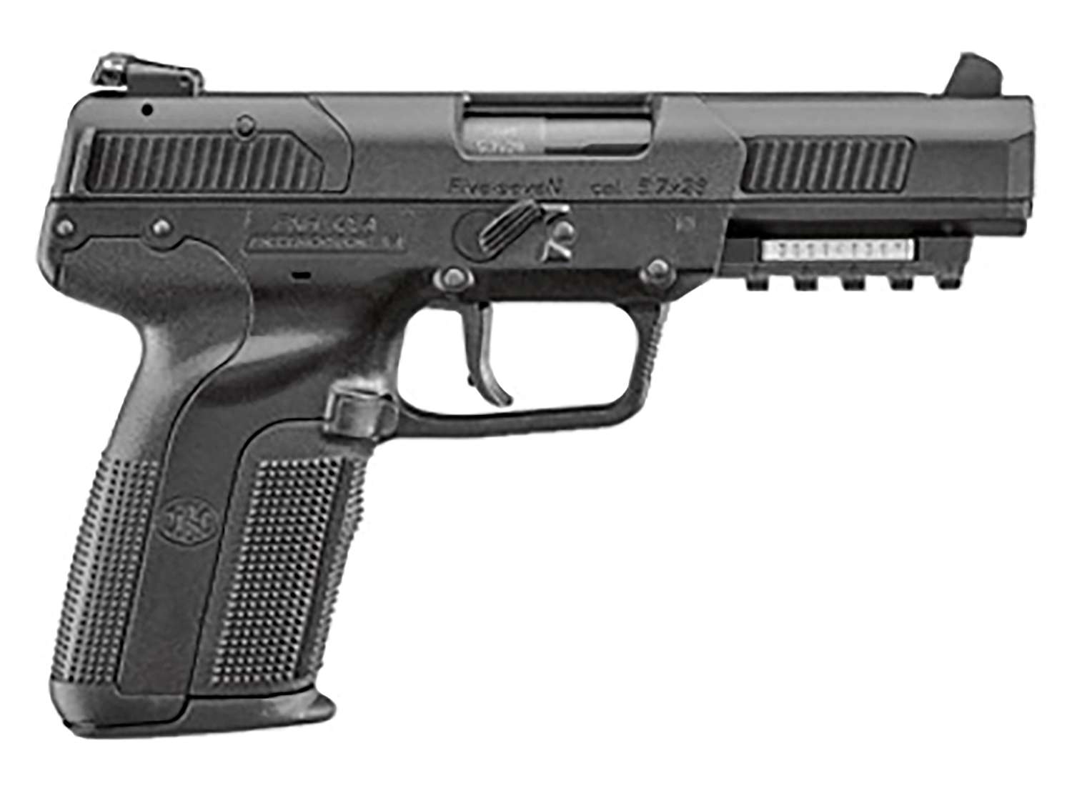 FN FN3868900752 Five-seveN 5.7X28 10+1 Pistol: Black, Single Action ...
