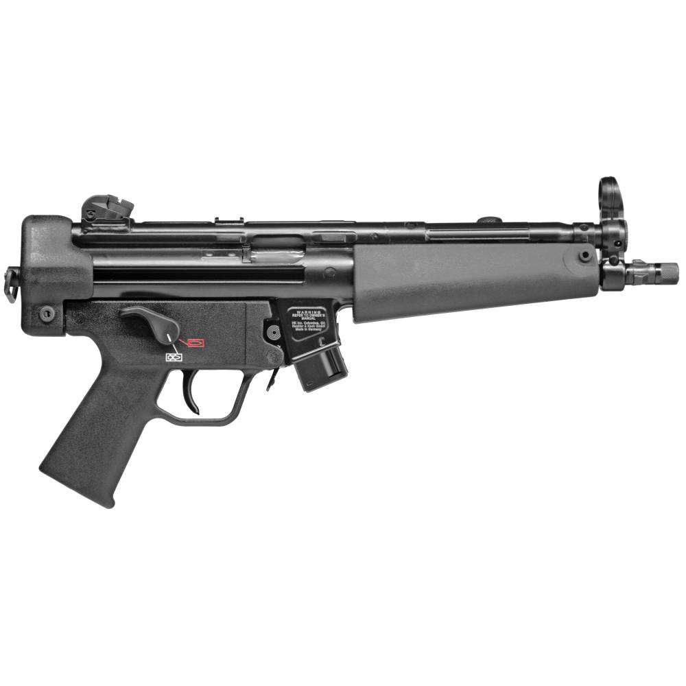 HK 81000478 SP5 9mm Luger 10+1 Semi-Auto Pistol: Black Polymer Grip ...
