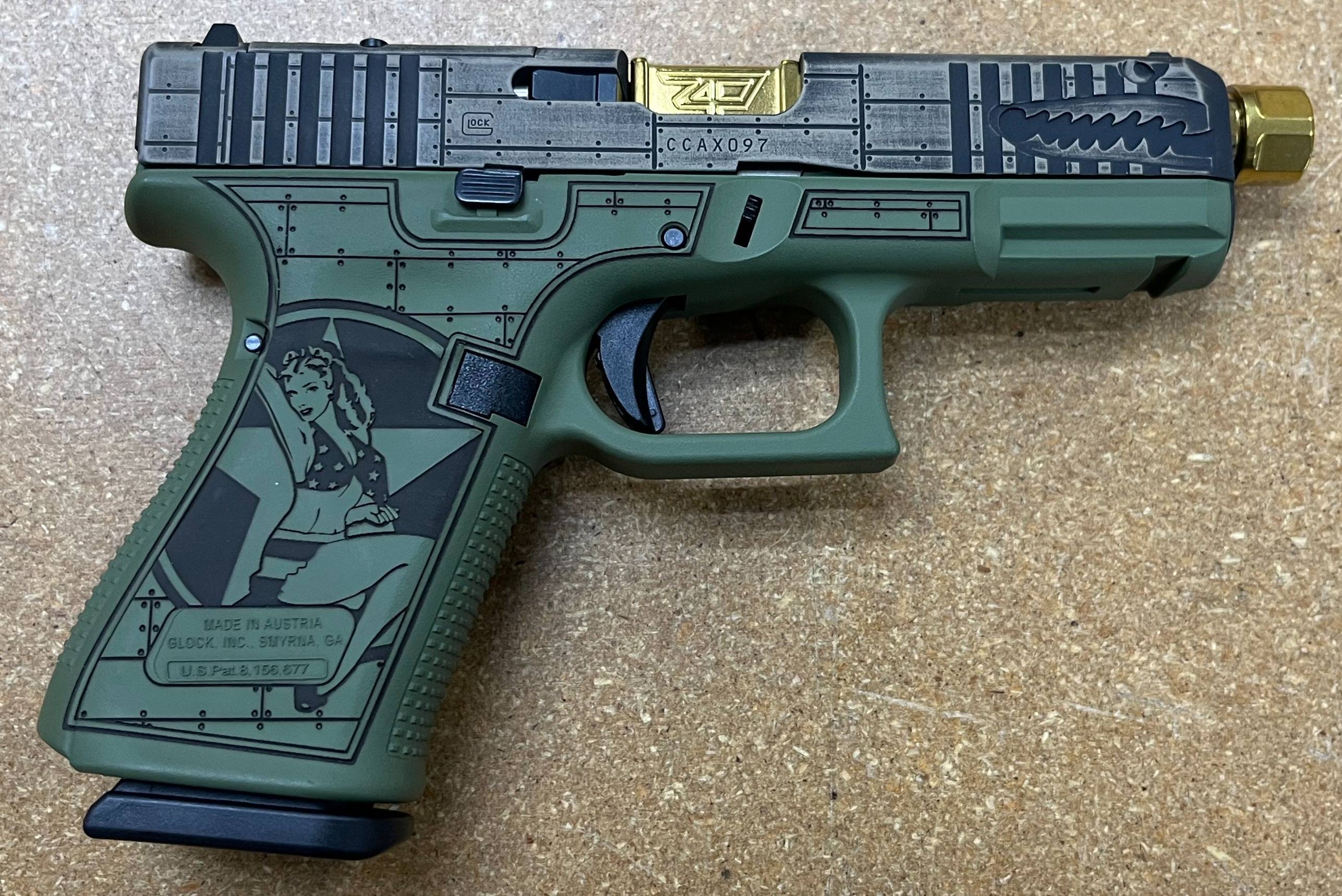 Shark Coast Tactical 300-194-0115-04 Bomber GB 19 Gen 5 MOS 9mm Pistol ...