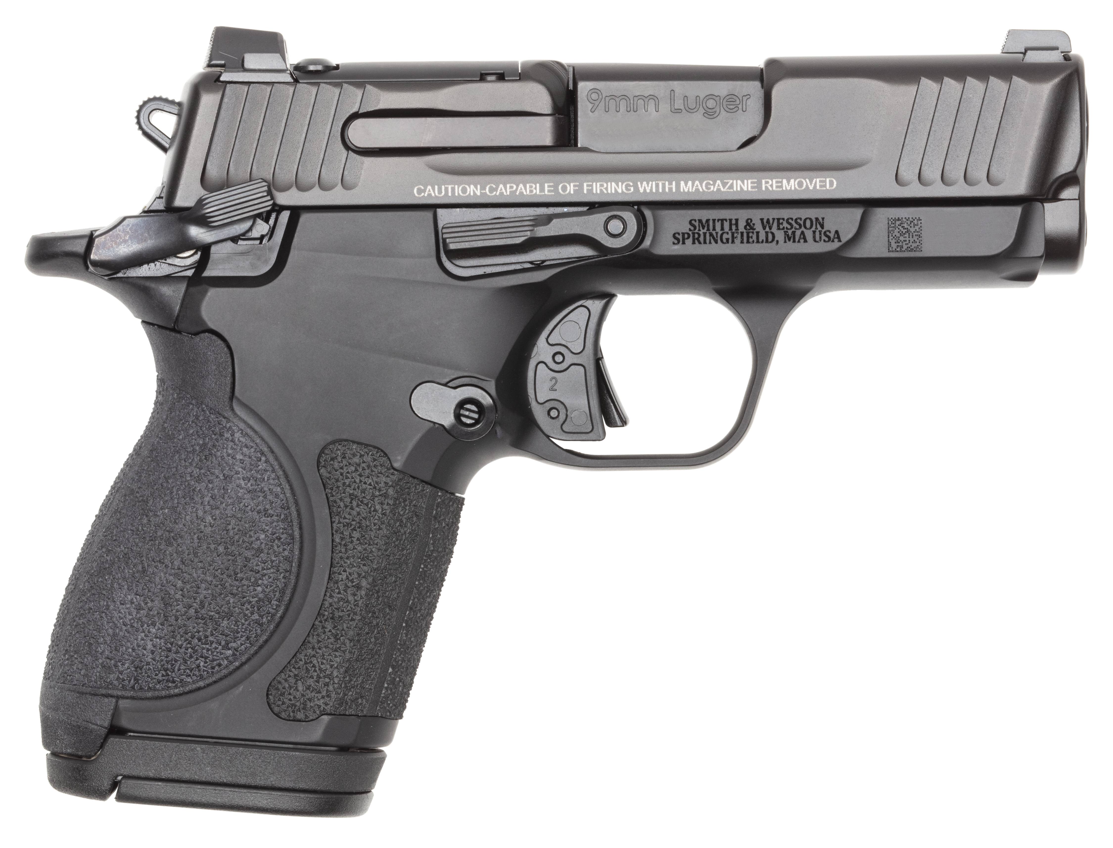 Smith & Wesson CSX E-Series 9mm Pistol 3.1" Black Thumb Safety 10rd ...