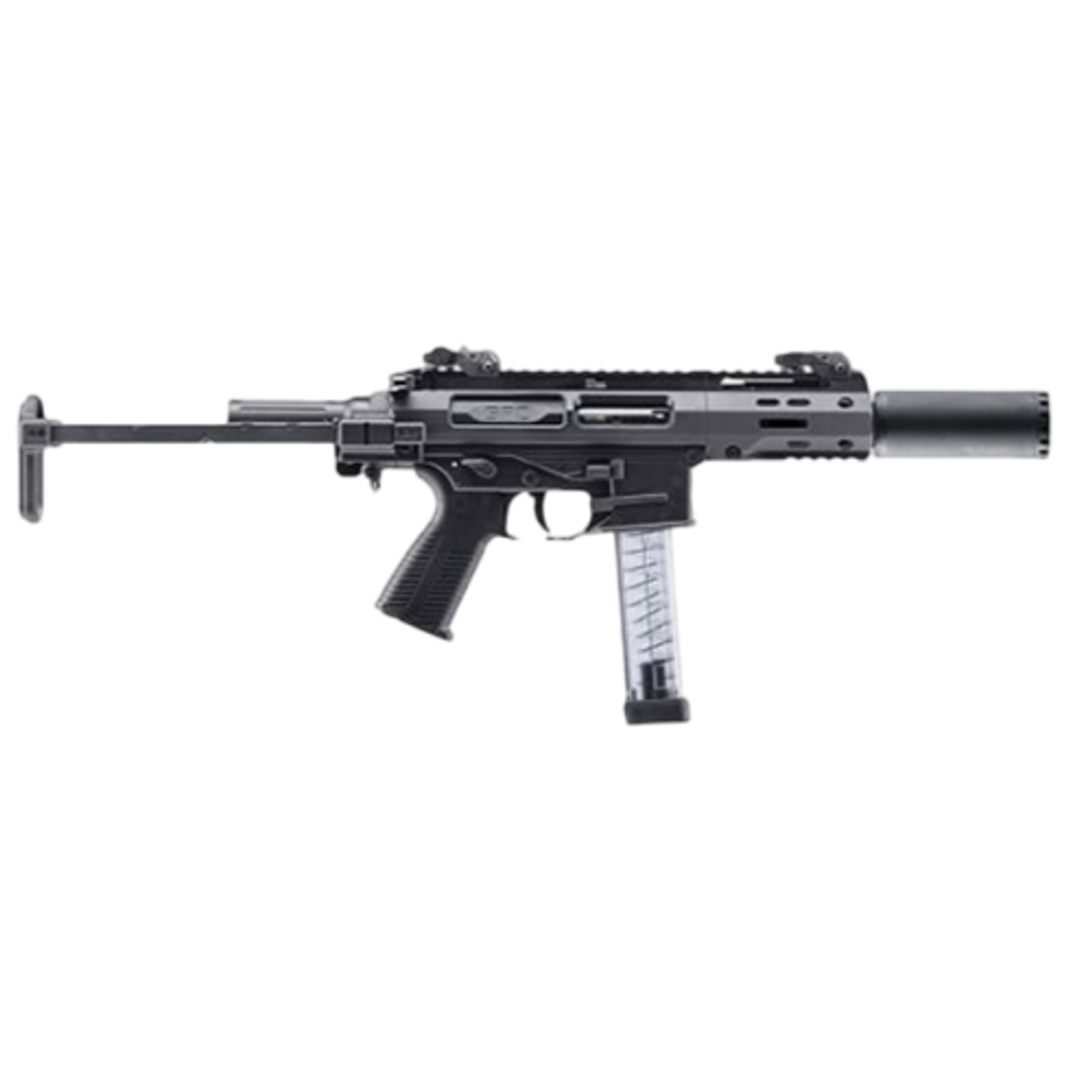 B&T BT-SPC9SD2-SG-US-KIT SPC9 SD2 Sniper Grey with Titainum Suppressor ...