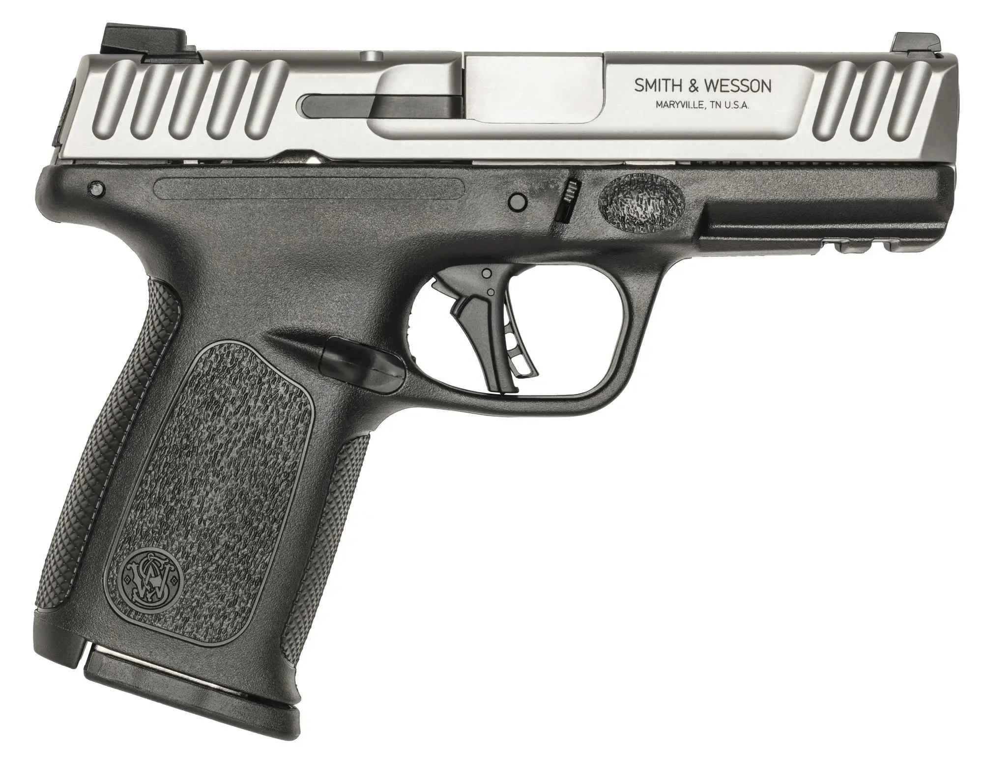 Smith & Wesson SD40 2.0 .40SW Black/Stainless 4" 1-14RD MAGS ...