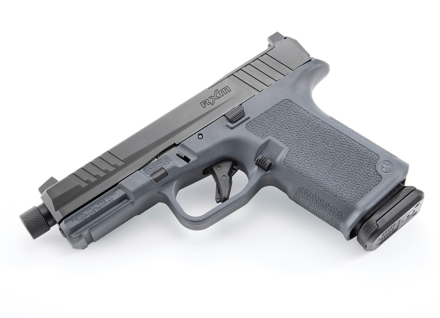 RXM 9mm 4" TB OR Blk/Grey (2)PMAG 15rd | Tombstone Tactical