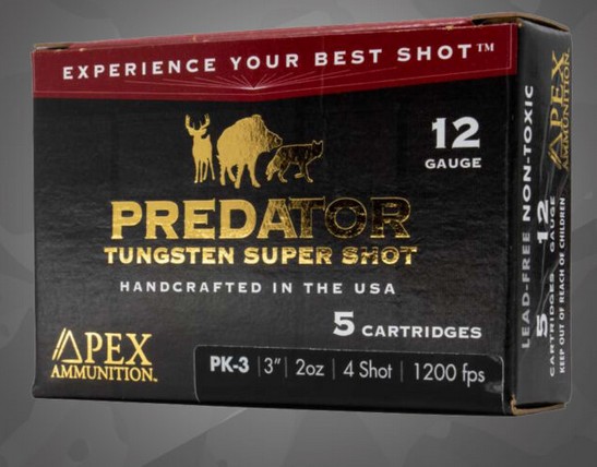 APEX 12GA, 3.5", 2.5OZ BBB, TSS DEER/HOG, 5 RDS | Tombstone Tactical